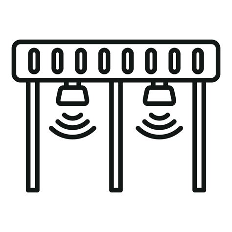 Control Safeguard Icon Outline Vector Road Sensor 36589089 Vector Art At Vecteezy