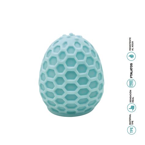 Huevo Masturbador Hombre Chirri 1 Turquesa Magnolia Sex Toys