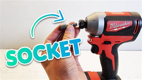 how to use a socket with an impact driver youtube