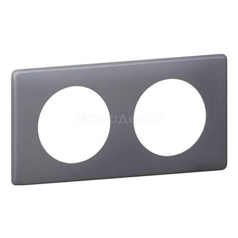 ⚡️ Рамка 2 поста Legrand 66732 Celiane Купити в МамаДекор
