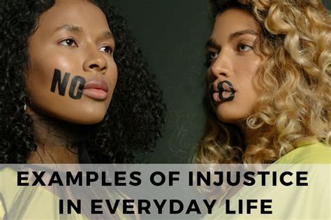 Examples Of Injustice In Everyday Life And How To Combat Them Together For Social Justice