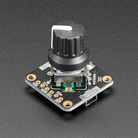 adafruit i2c qt rotary encoder breakout with neopixel stemma qt