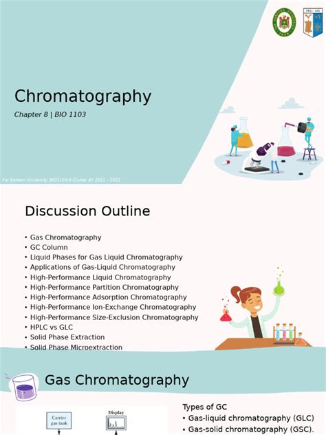 Lecture Chapter 8 Chromatography Pdf Gas Chromatography Chromatography