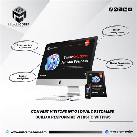 Microm Coder On Linkedin Responsive Design Website Webdevelopment