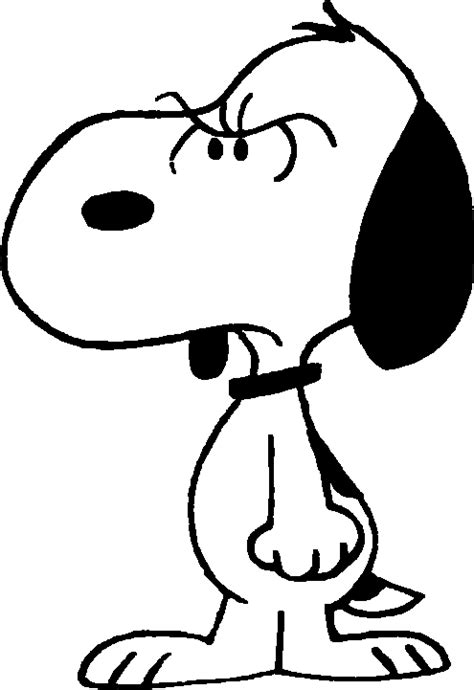Angry Snoopy By Bradsnoopy97 On Deviantart