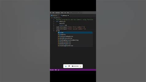 Python Program To Add Two Numbers Using Function Python Coding