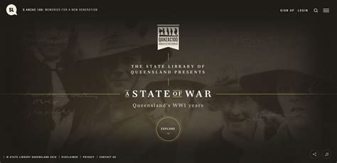 A State of War - Awwwards SOTD
