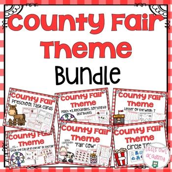 County Fair Theme Preschool Curriculum Bundle By Little Owl Academy