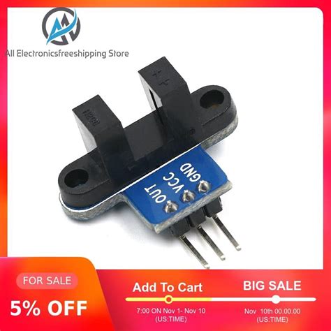 Ir Infrared Slotted Optical Speed Measuring Sensor Detection