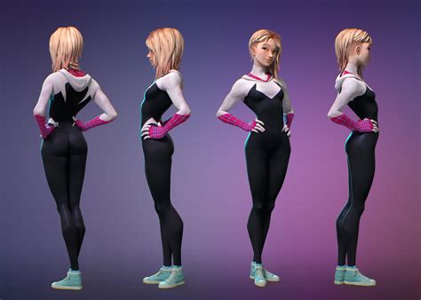 Clement Neca Character Artist Professional Portfolio Gwen Stacy