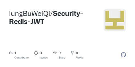 Github Lungbuweiqisecurity Redis Jwt