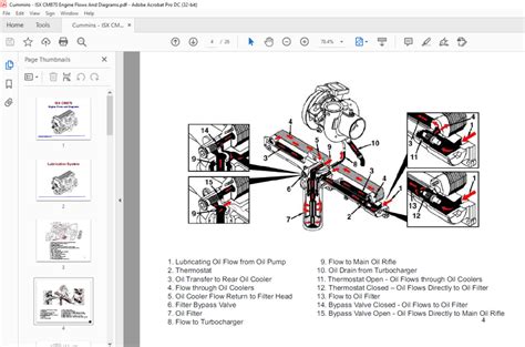 Cummins Isx Cm870 Engine Flow And Diagrams Manual Pdf Download