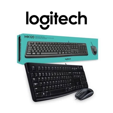 Combo Logitech Mk120 Teclado Y Mouse Usb Ayp Computacion