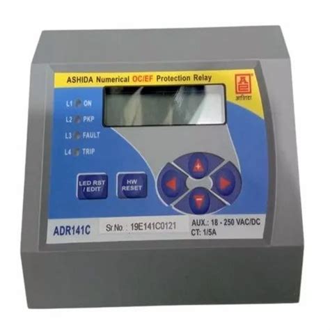 Idmt Relay Over Current Earth Fault Protection Relay Ashida Numerical Model Name Number Adr
