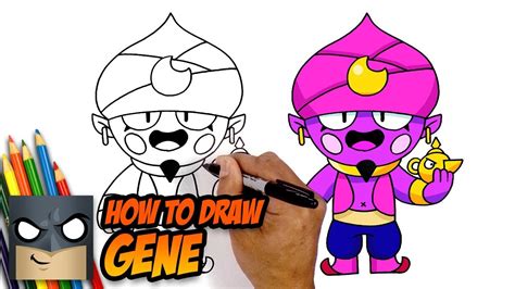 How To Draw Gene In Brawl Stars