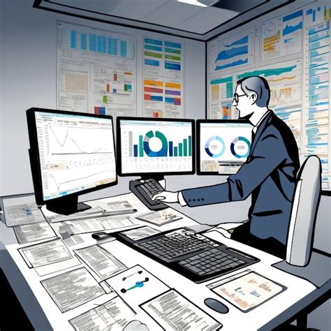 Premium Ai Image Business Analysis And Data Management