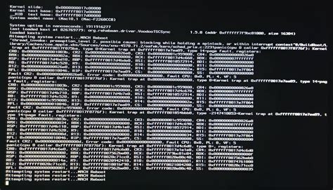 attempting system restart mach reboot high sierra 10 13 br