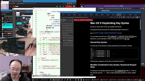 Xah Talk Show 2022 03 20 Emacs Lisp Keyboard Shortcut Markup On