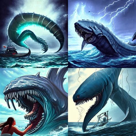 Leviathan Sea Monster