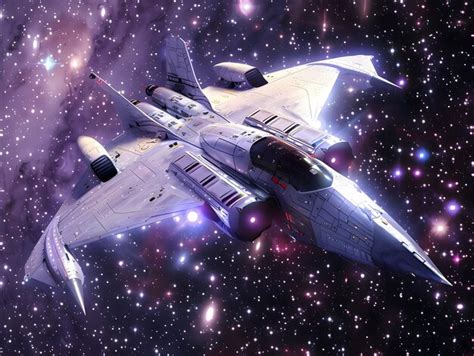 Spaceship Or Station With An Expedition In Outer Space Neural Network