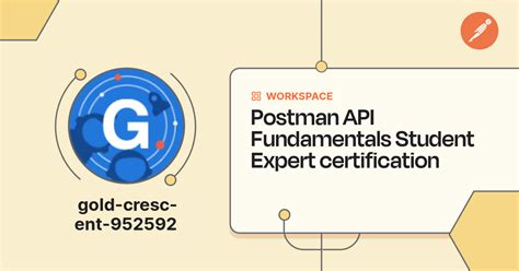 Postman Api Fundamentals Student Expert Certification Postman Api Network