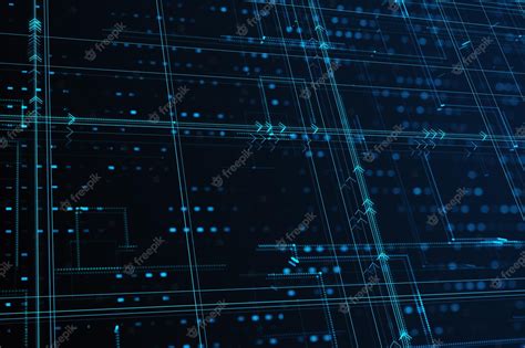 premium photo creative dark digital lines background landing page concept 3d rendering