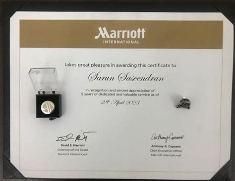 Sarun Ks On Linkedin Recognition ” 5 Year Successfully Completed