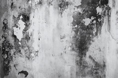 Grayscale Grunge Texture Premium Ai Generated Image