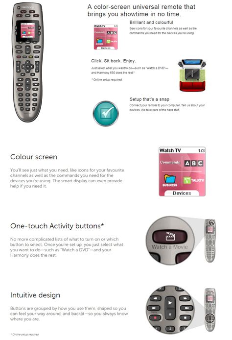 Buy Logitech Harmony Universal Remote Control PC Case Gear Australia