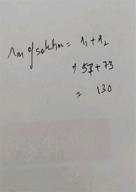 Juuiu 0 001 Molar Ionic Conductivities Of A Bi Bivalent Electrolyte Are 57 And 73 The Molar