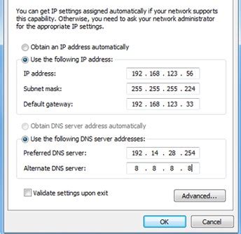 Langkah Langkah Konfigurasi Ip Address