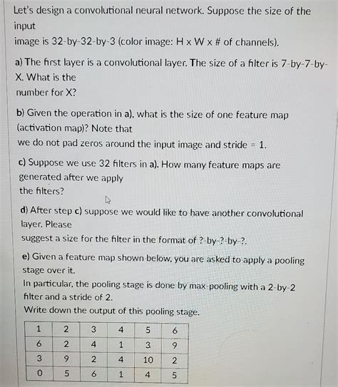 let s design a convolutional neural network suppose