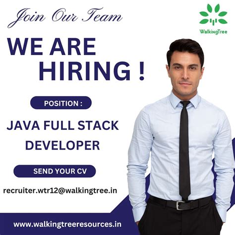 Walkingtree Resources Pvt Ltd On Linkedin Javafullstackdeveloper Bangalore Pune Java