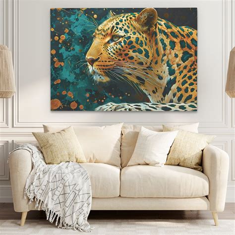 Leopard Art Prints Luxury Home Decor Luxury Wall Art