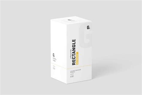 4 Views Of Rectangle Box Mockup Free Download Resource Boy