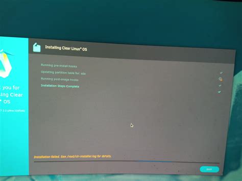 Installation Issue General Discussion Clear Linux OS Forum