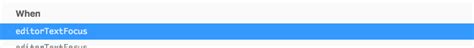 Keybindings Provide Some Guidance On When Clause Support · Issue 78782 · Microsoftvscode · Github
