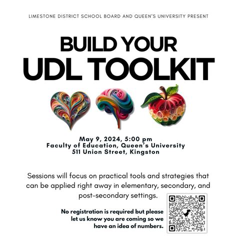 Event Build Your Udl Toolkit May 9 Faculty Of Education
