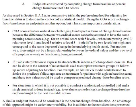 On Biostatistics And Clinical Trials Change From Baseline Versus Percent Change From Baseline