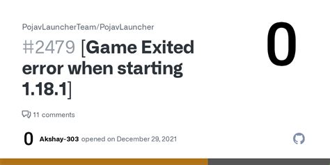 Game Exited Error When Starting Issue PojavLauncherTeam PojavLauncher GitHub