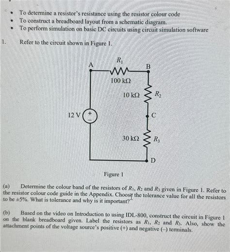 To Determine A Resistor S Resistance Using The Chegg Com