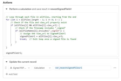 How To Embed Pdf Attachments Into The Record Using The Calculation