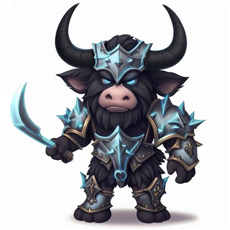 Cute Death Knight Tauren Ai By Kravicka On Deviantart