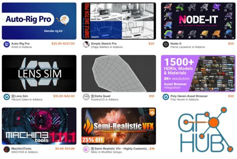 Blender Bundle 131 Plugins 4 2 Gfx Hub 2 0 Creative Community