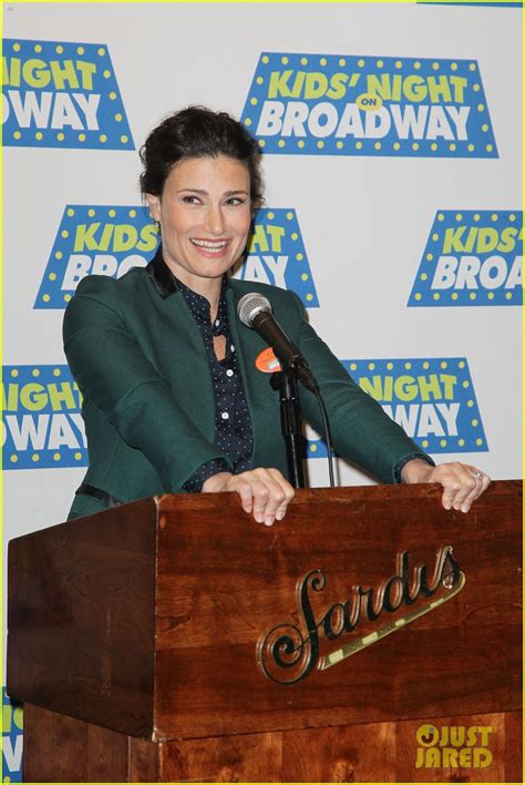 Frozens Idina Menzel Sings Tomorrow At Broadway Event Photo