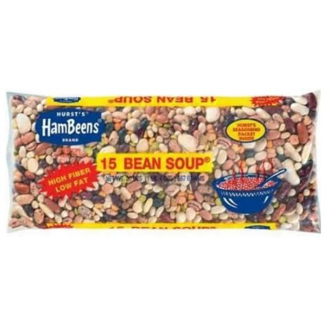 Hursts Hambeens 15 Bean Soup With Seasoning Packet 3 Pack 20 Oz Bags