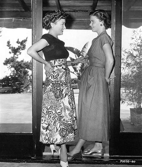 Gloria Swanson With Her Daughter Michelle 1950 Hollywood