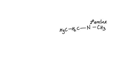 Solved Draw The Skeletal Line Structure Of An Amine With Carbon Atoms And No Double Or