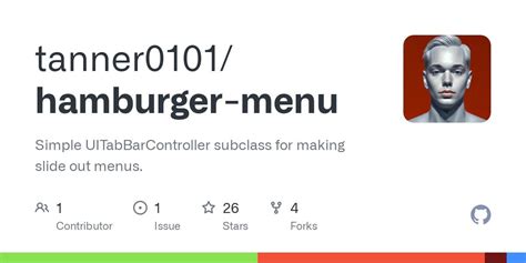 Finally An Easy To Use Side Bar Hamburger Menu R Ios