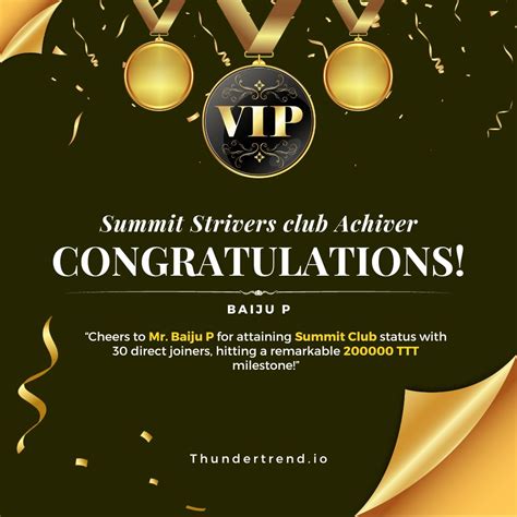 Thunder Trend 🚀 On Linkedin 🎉congratulations Baiju P 🏆 Join The